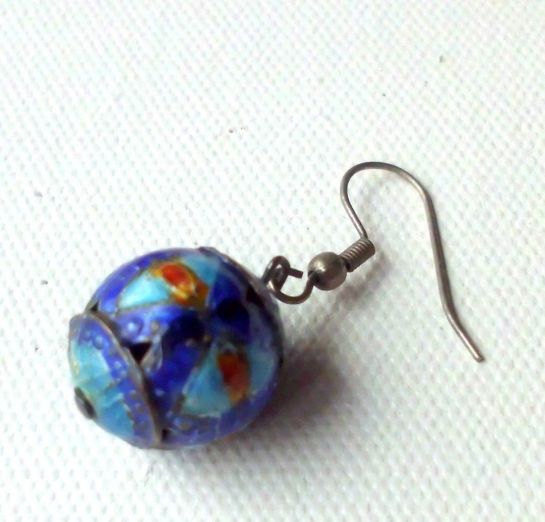 Art on the Ear Handmade / Unique / Earrings Earrings / Enamel ...