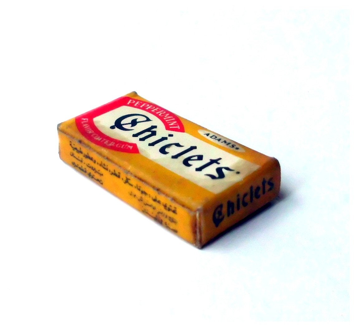 Rare Collectible / Adams Chiclets / Chewing Gum / 1960s - Etsy