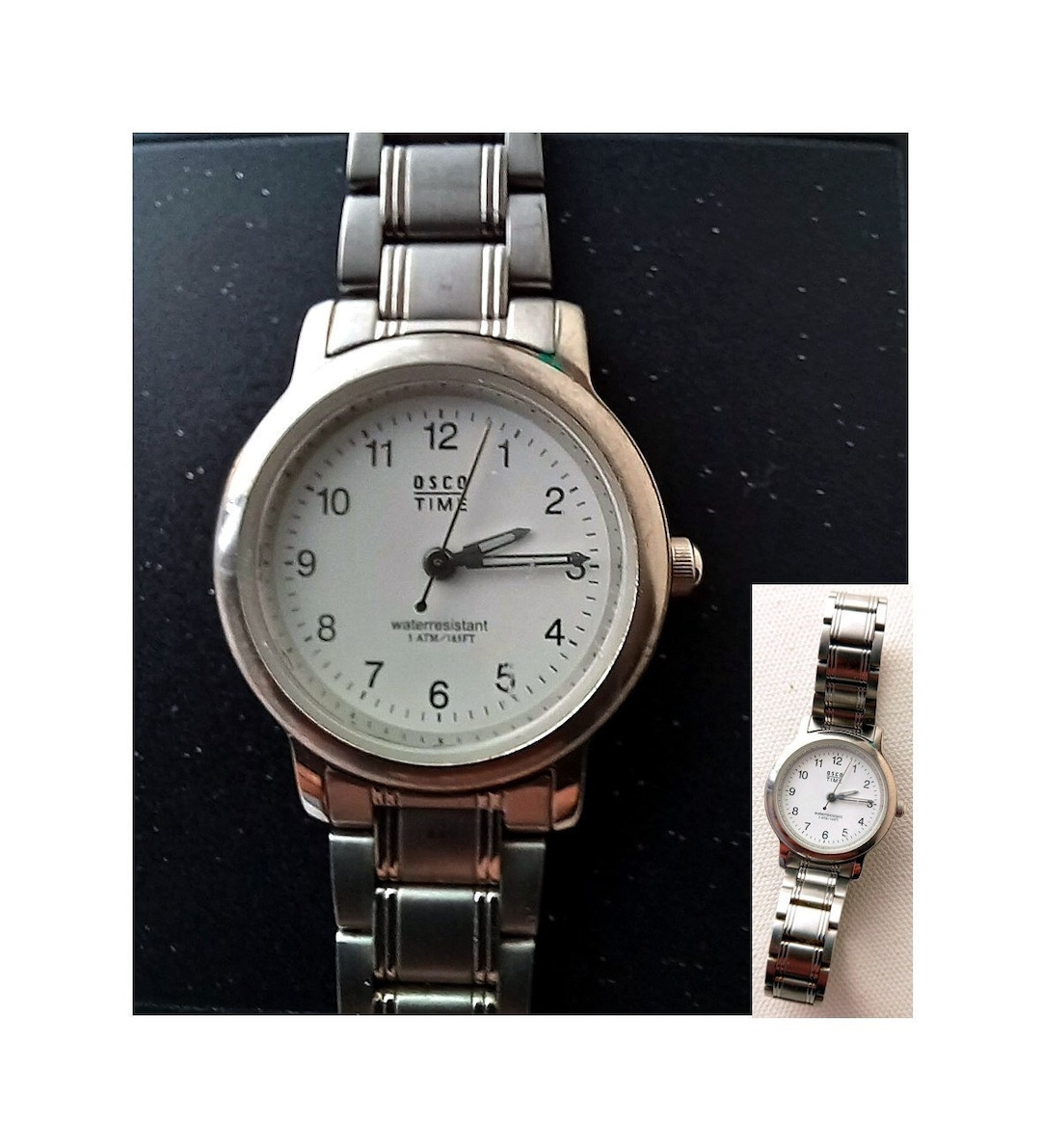 Vintage OSCO Time Wristwatch / Waterresistant 5 ATM, 165 FT / No. 2476C ...