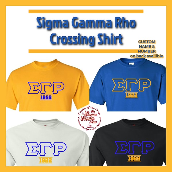 Sigma Gamma Rho Shirts - Etsy