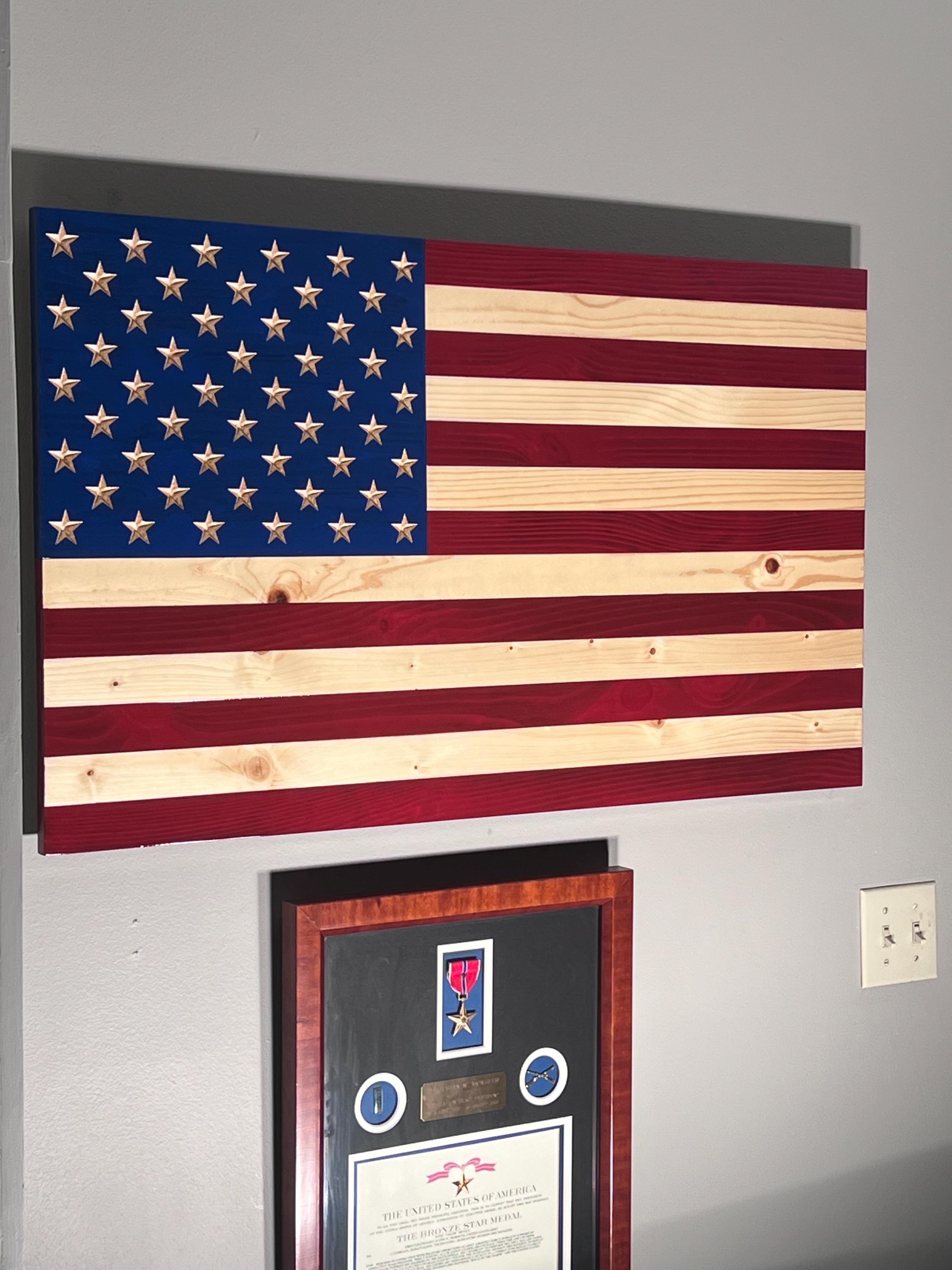 The “rustic Flag” - Etsy
