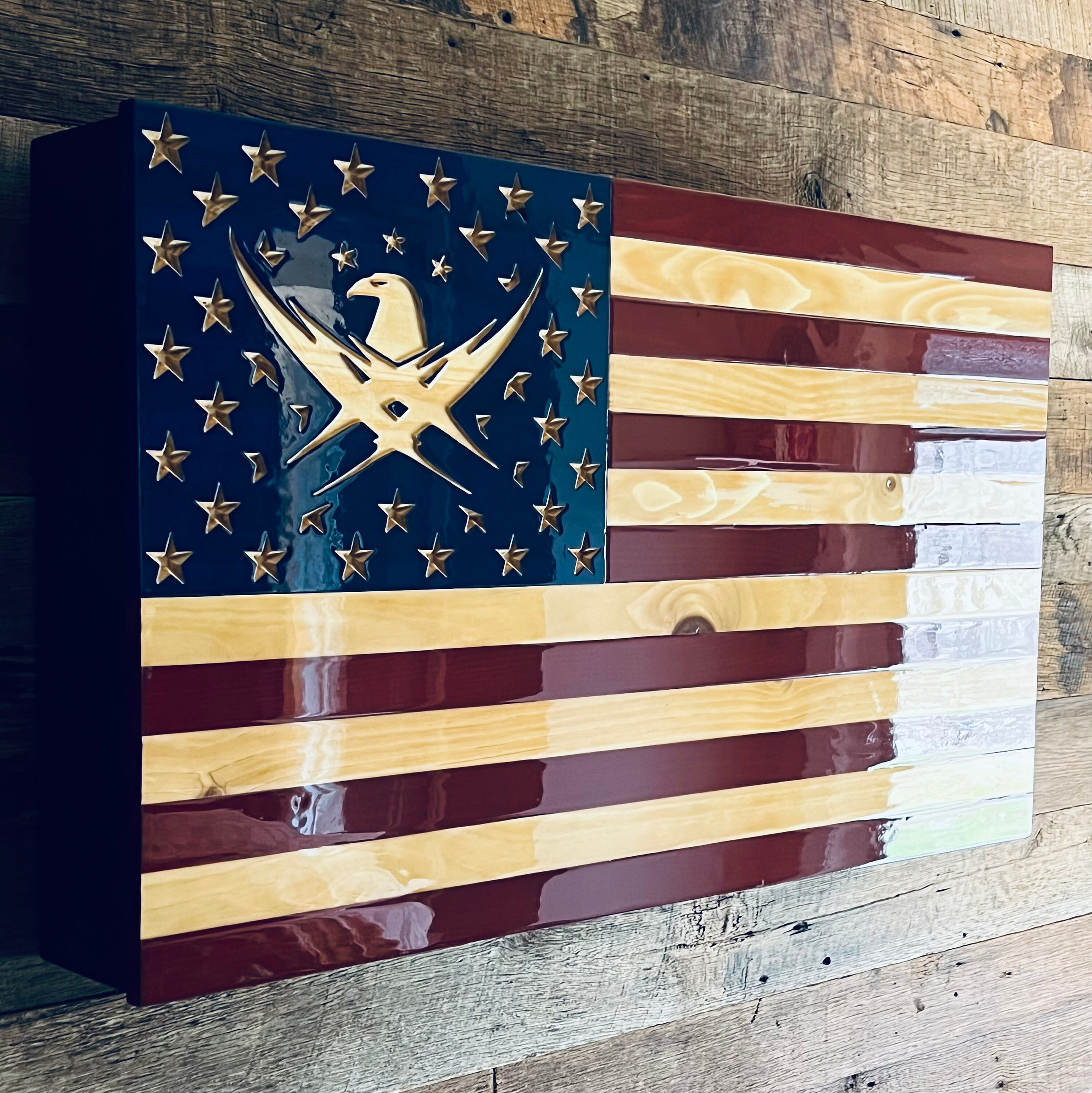 Engraved “rustic King” Concealment Flag. - Etsy