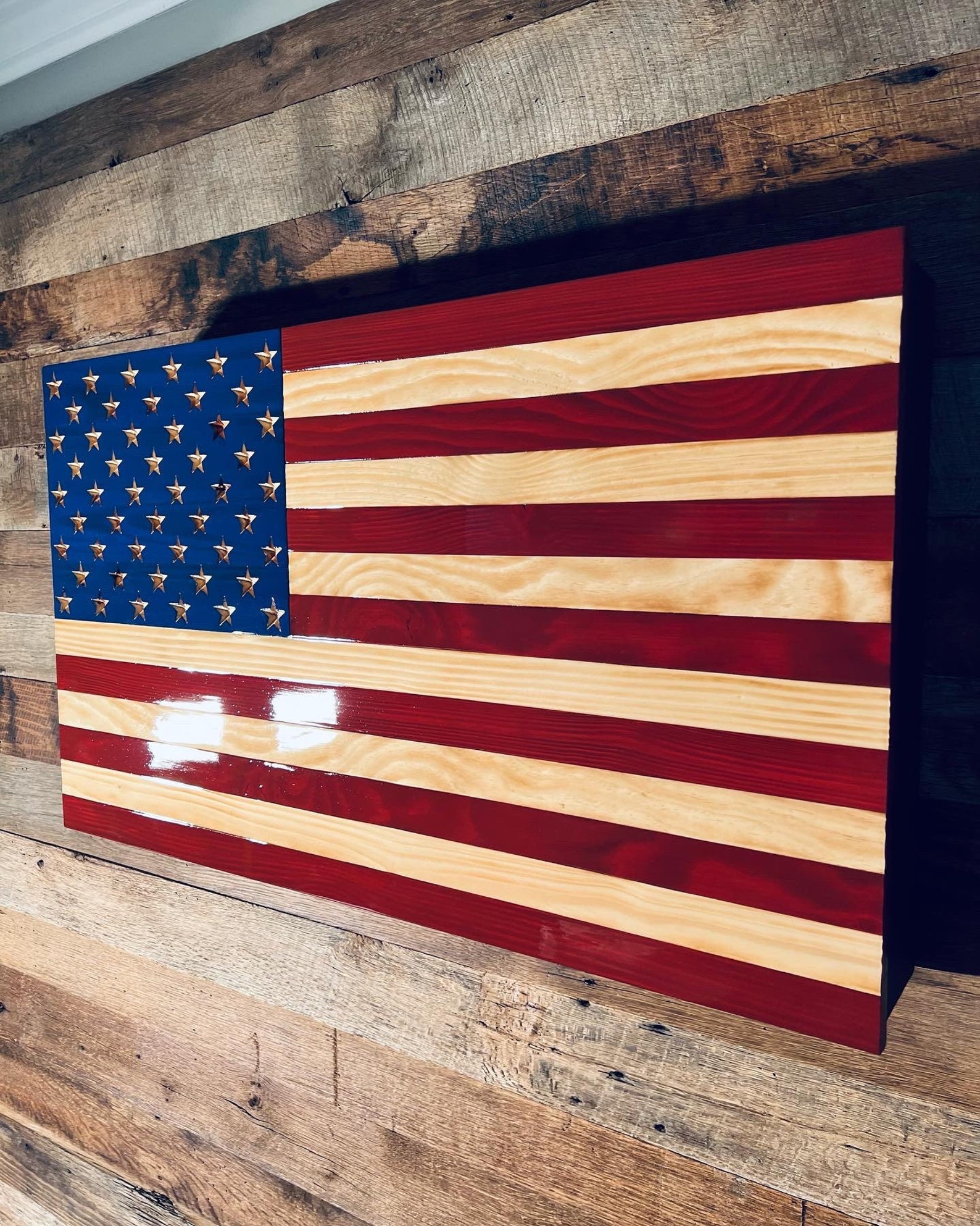 The “rustic Flag” - Etsy