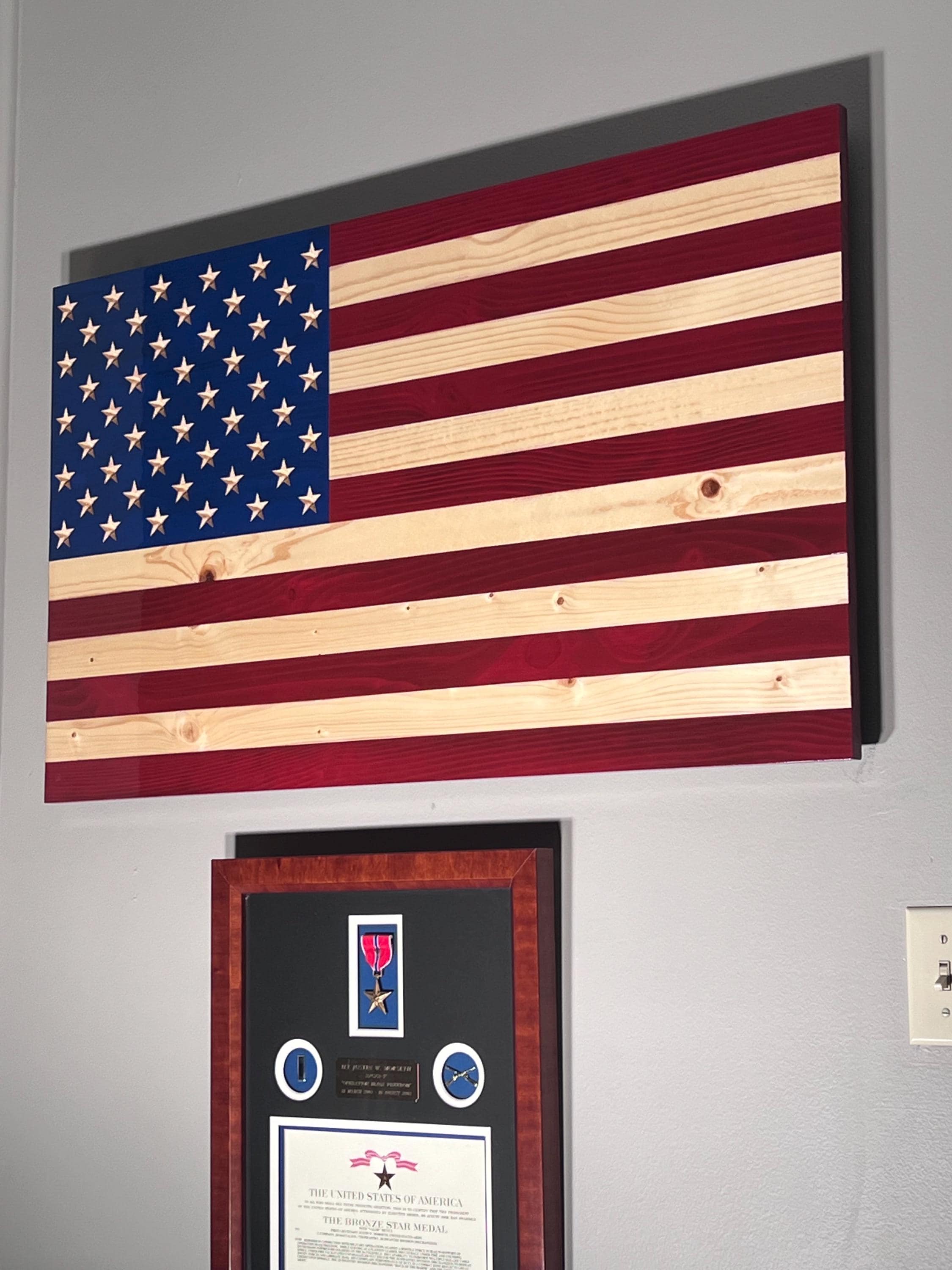 The “rustic Flag” - Etsy