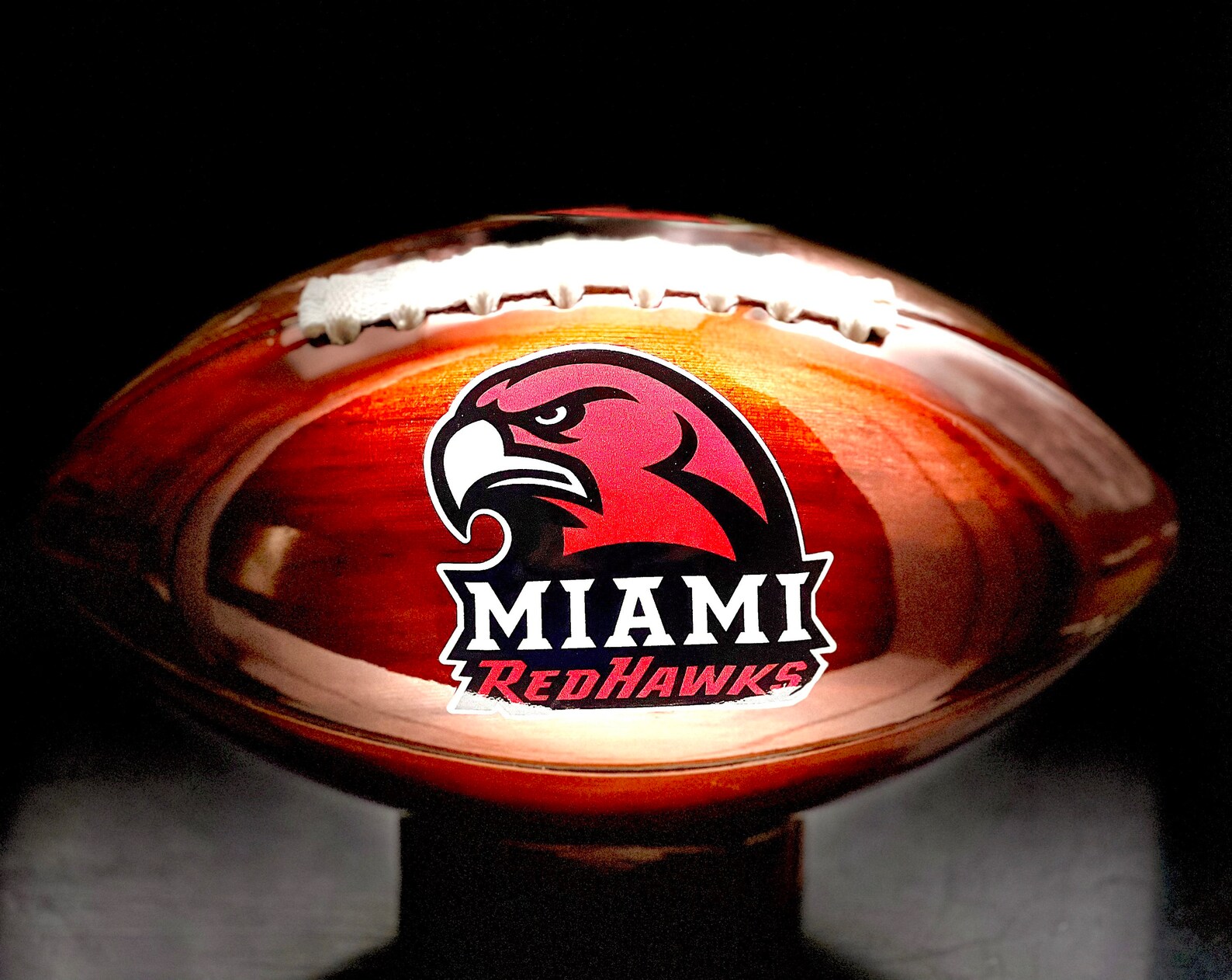 Own Your Very Own Custom Solid Cedar Wooden Football With Your - Etsy