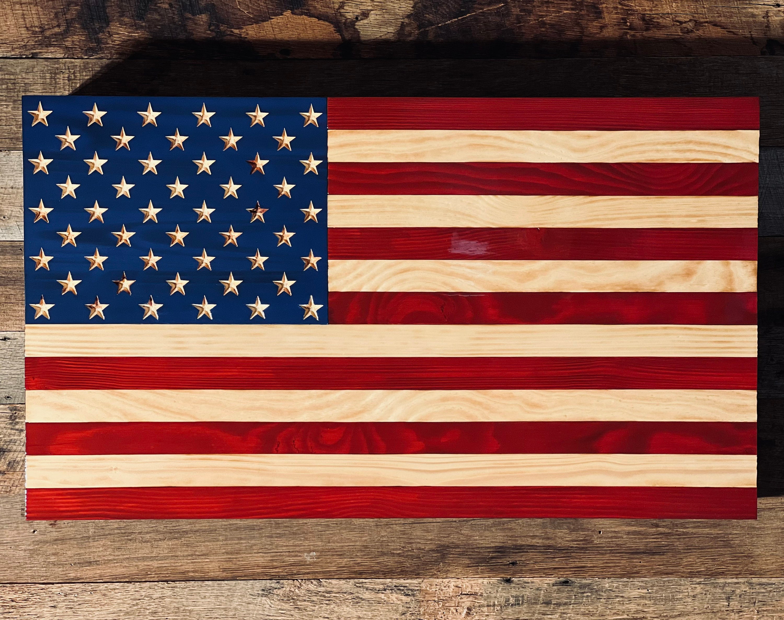 The “rustic Flag” - Etsy