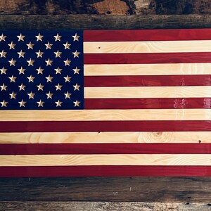 The “rustic Flag” - Etsy