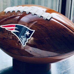 Own Your Very Own Custom Solid Cedar Wooden Football With Your - Etsy