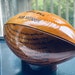 Engraved Custom Solid Cedar Wooden Football With Your Favorite Team ...
