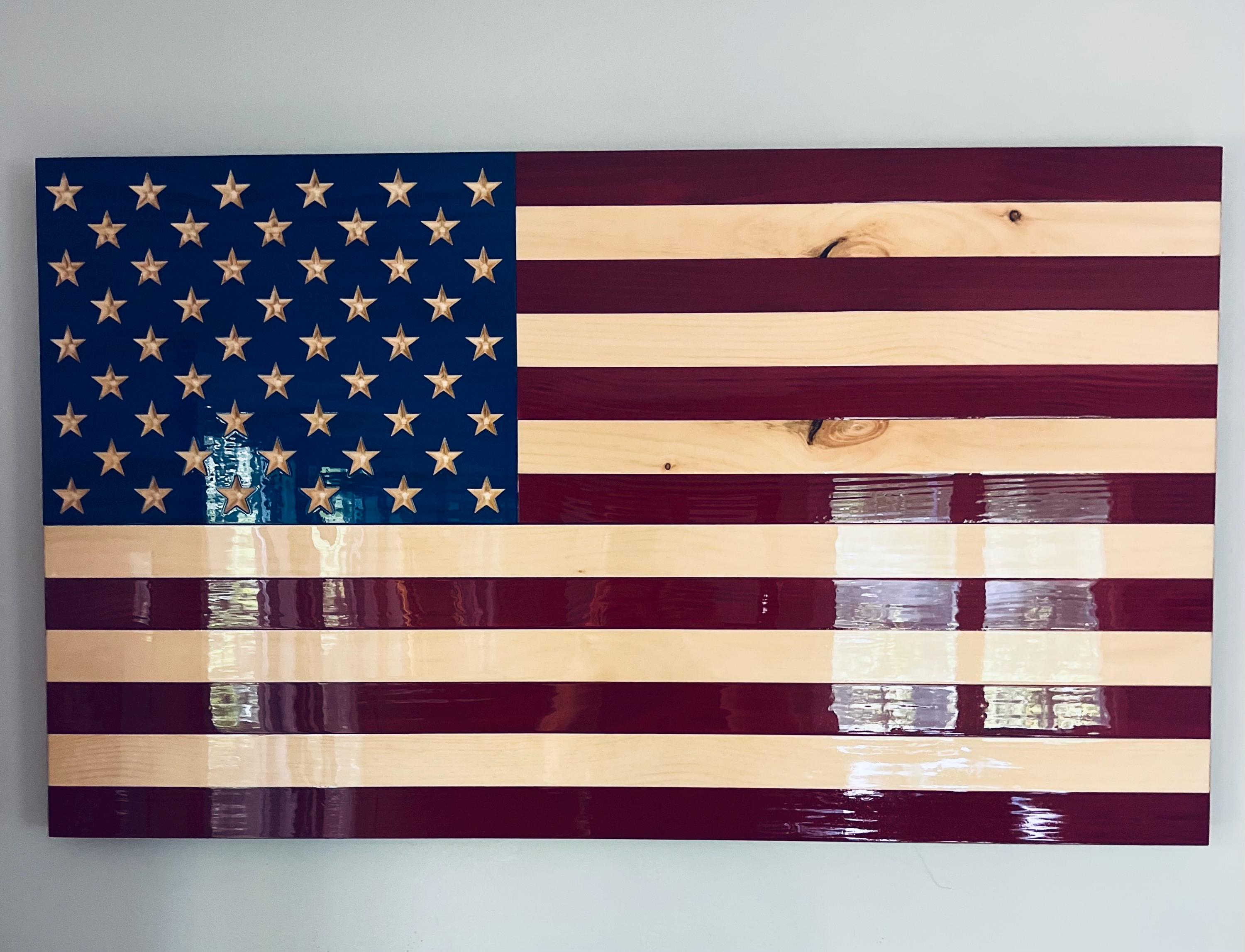 The “rustic Flag” - Etsy