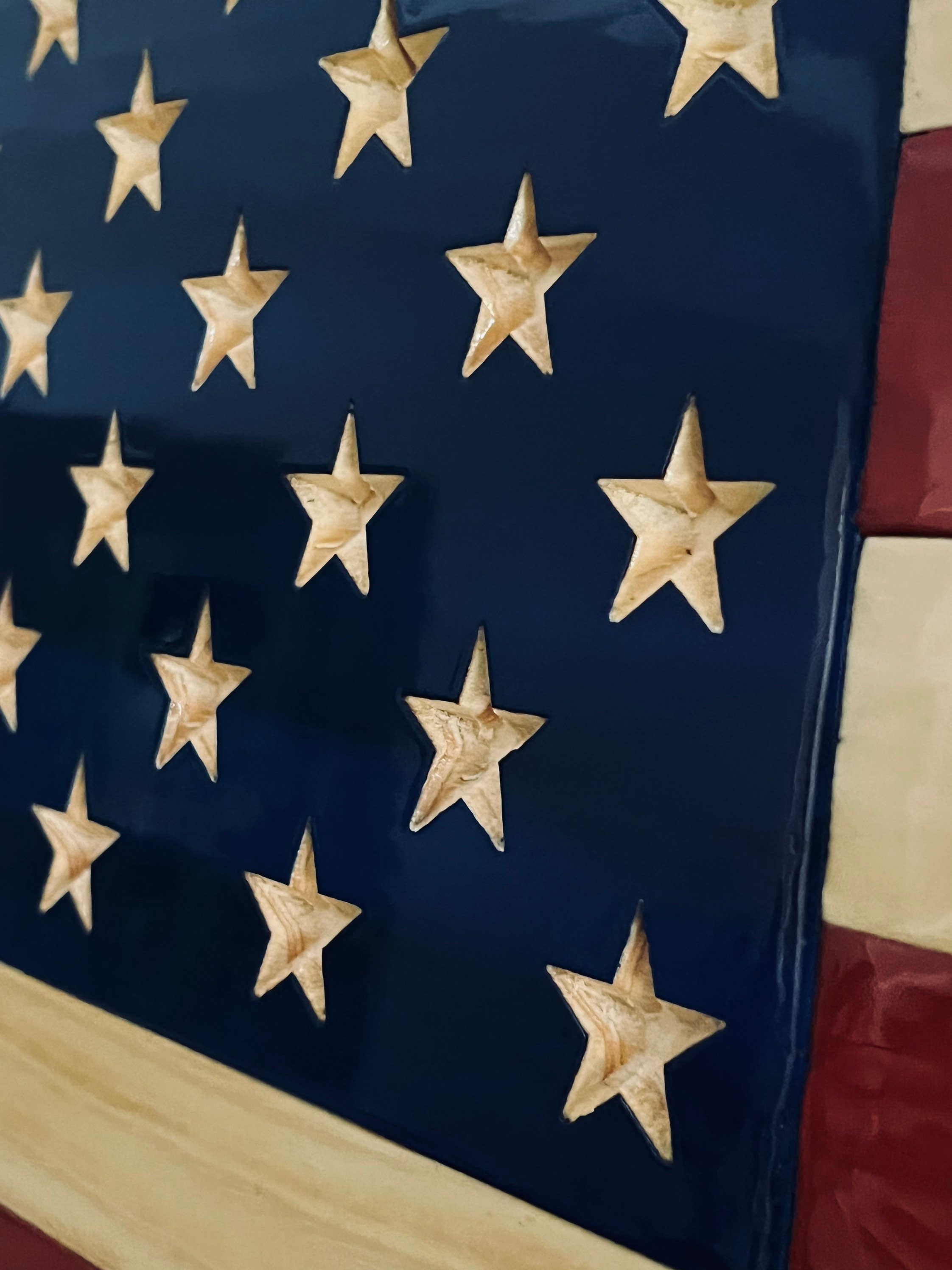 The “rustic Flag” - Etsy