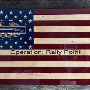 Engraved Custom US Flag. Choose Any Style. - Etsy