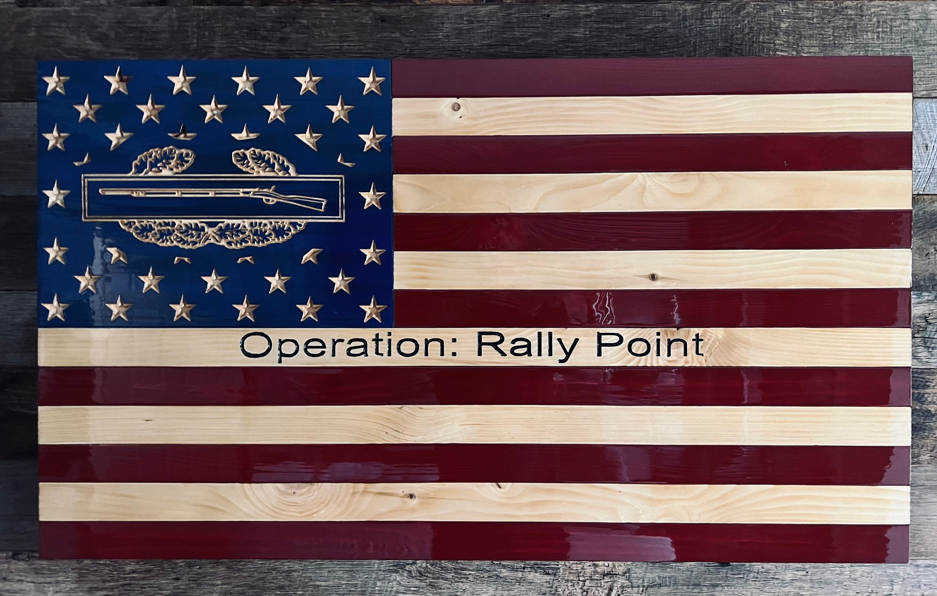 Engraved Custom US Flag. Choose Any Style. - Etsy