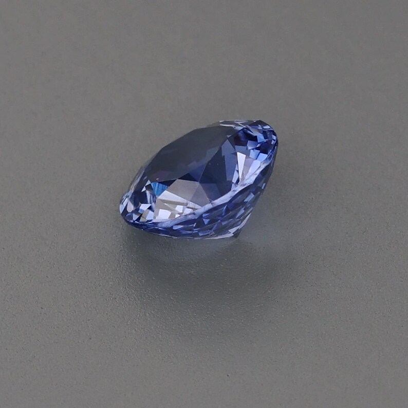 1.26ct Natural Unheated Sapphire Blue Round 6.48x6.46mm - Etsy