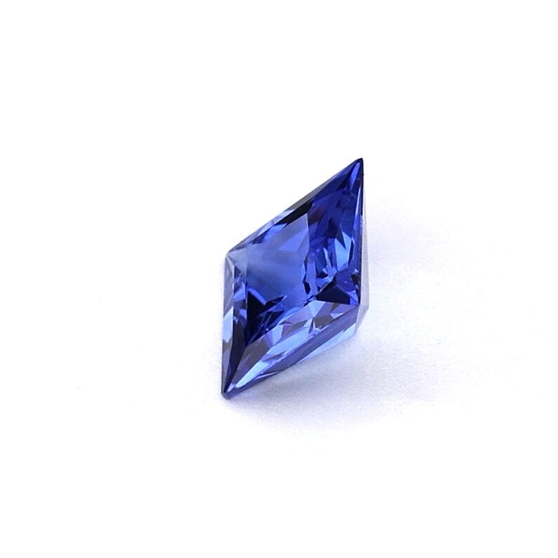 0.61ct Natural Heat Only Sapphire Blue Princess 4.95x4.93mm - Etsy UK