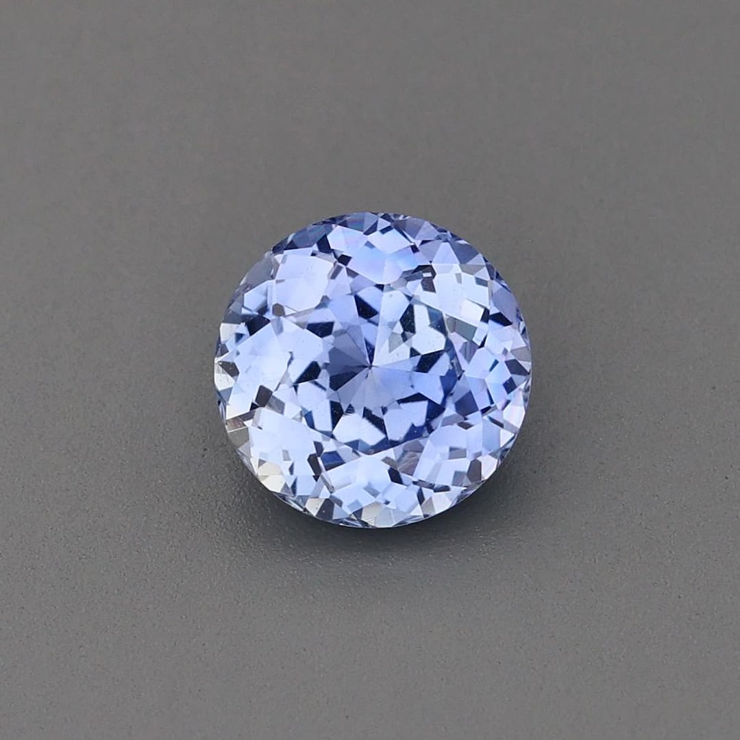 1.26ct Natural Unheated Sapphire Blue Round 6.48x6.46mm - Etsy