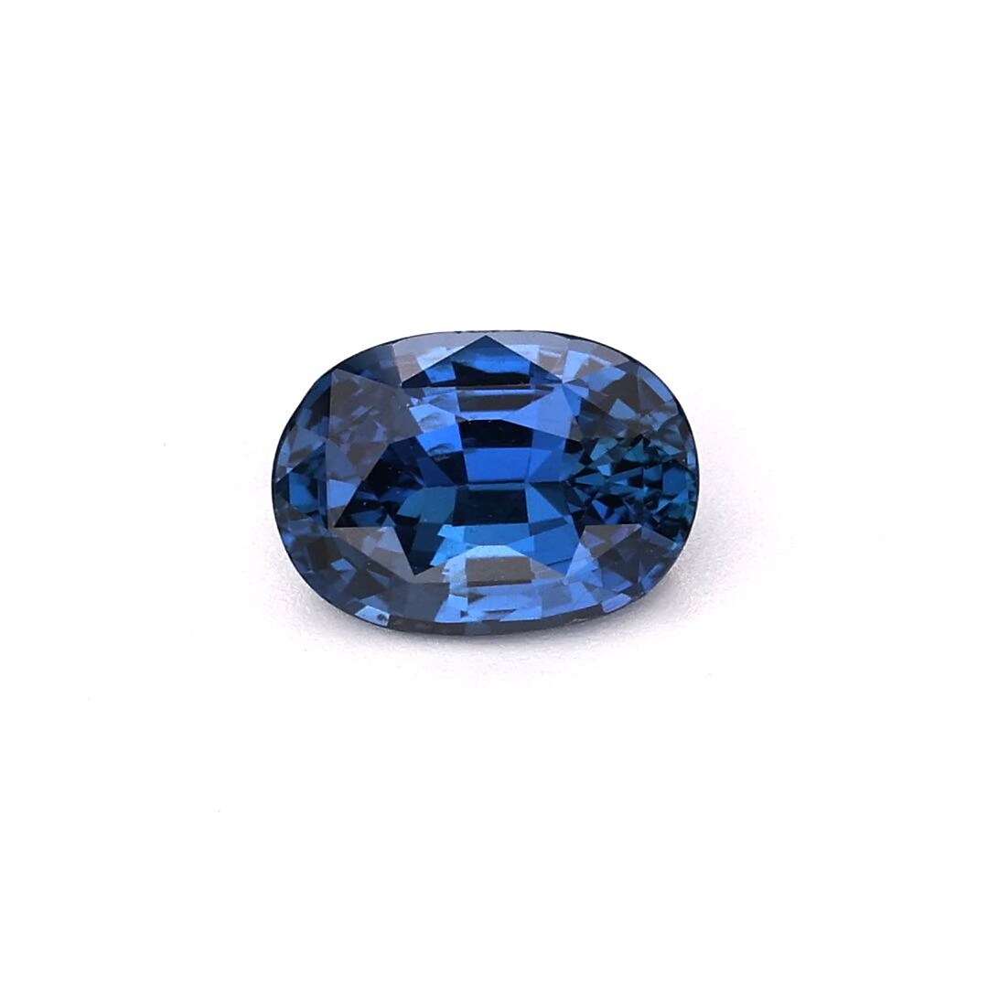 0.977 Carat Blue Sapphire for Custom Solitaire Engagement Ring, Oval ...