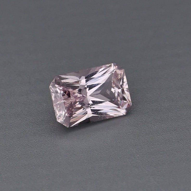 0.66ct Natural Heat Only Sapphire Pink Radiant 5.99x3.99mm - Etsy