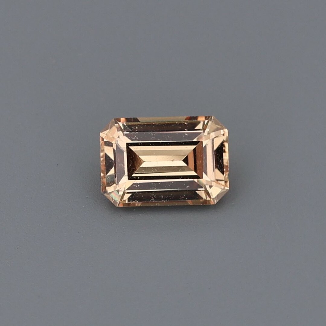 0.919 Carat Orange Sapphire for Custom Unique Engagement Ring, Emerald ...