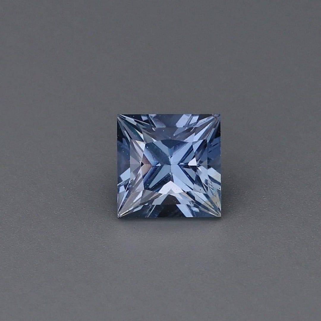 1.23ct Natural Heat Only Sapphire Blue Princess 5.60x5.57mm - Etsy