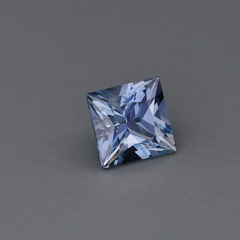1.23ct Natural Heat Only Sapphire Blue Princess 5.60x5.57mm - Etsy