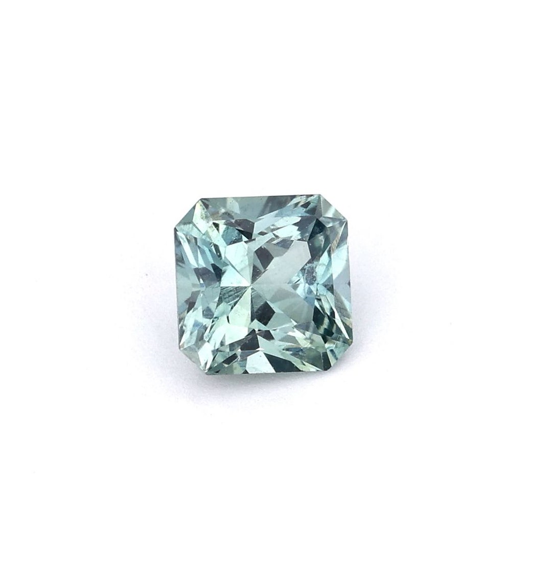 0.667 Carat Blue Sapphire for Custom Unique Engagement Ring, Square ...