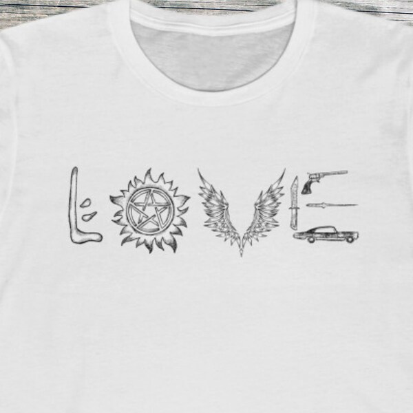 Supernatural T Shirt - Etsy