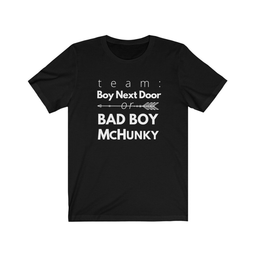 Boy Next Door Vs Bad Boy T shirt Book Trope Shirt Fanfic Etsy Boy Next Door Vs Bad Boy T shirt Book Trope Shirt Fanfic Etsy