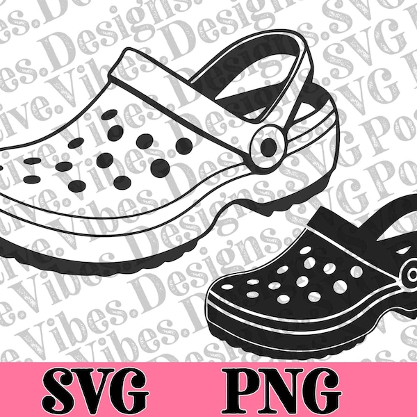 Crocs Svg - Etsy