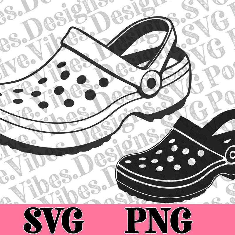 Crocs Svg - Etsy