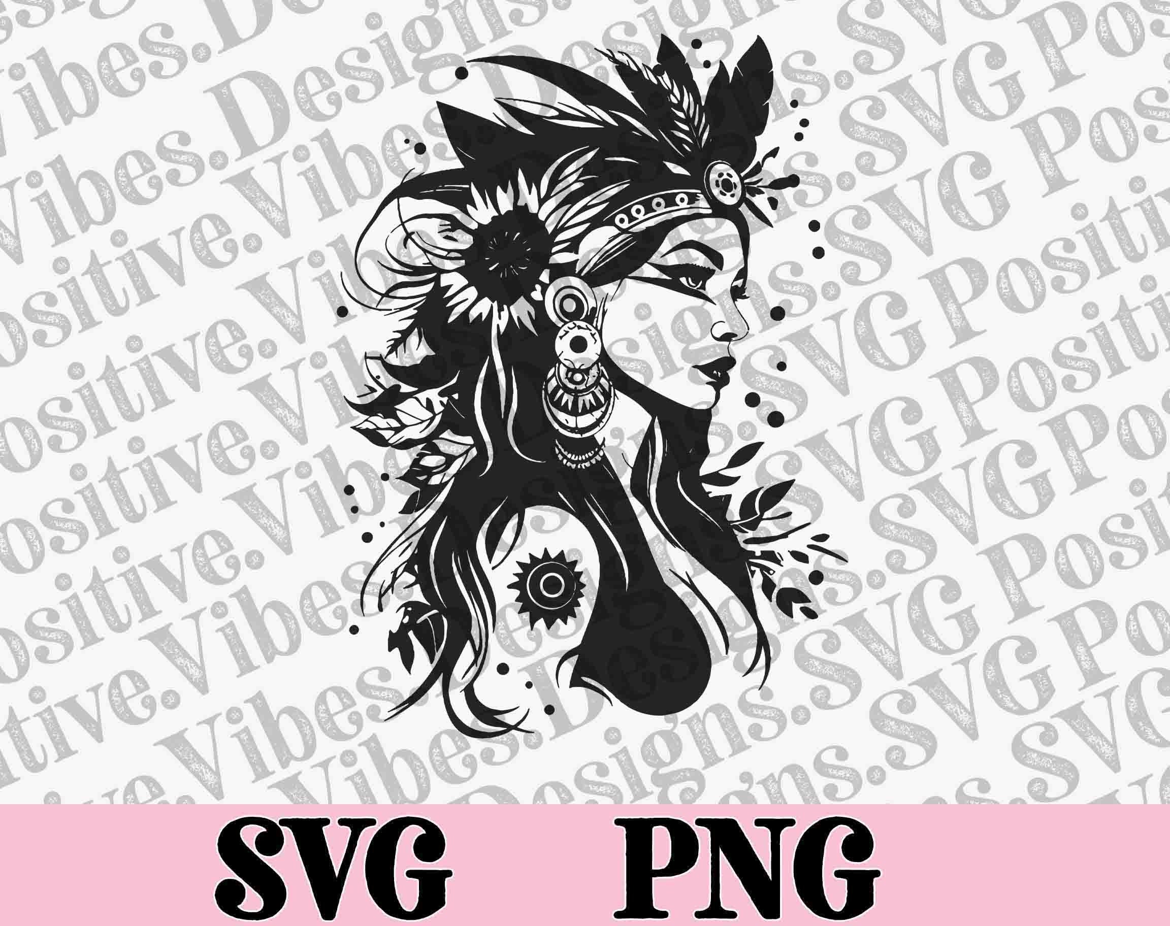 Warrior Woman Silhouette SVG PNG, Warrior Woman Hand Draw, SVG Cricut ...