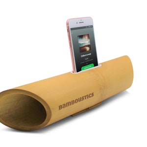 Eco-friendly Bamboo Speaker for Smartphones #thegreenspeaker - Etsy