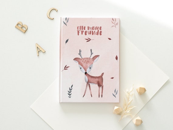 Freundebuch REH Alle Meine Freunde - Etsy