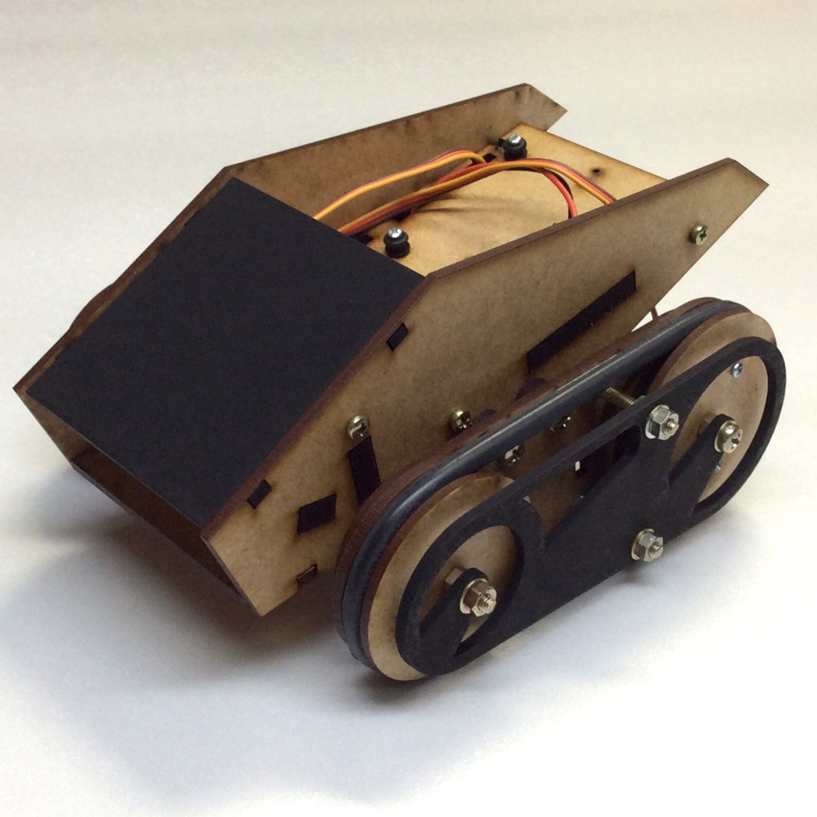 Tracked Robot Kit Easybugds in MDF - PDF Templates for Laser Cutting - Etsy