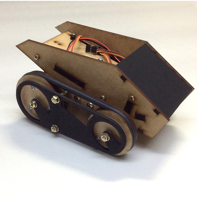 Kit Robot con Orugas EasyBugDS en MDF - Plantillas PDF para Corte Láser ...