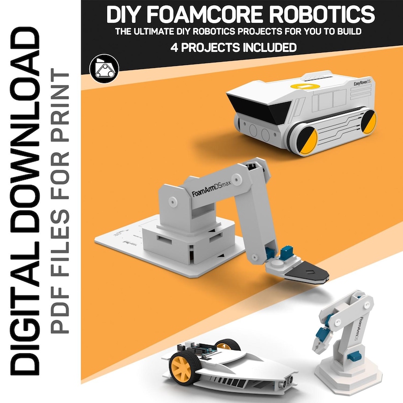 DIY FOAMCORE ROBOTICS - Etsy