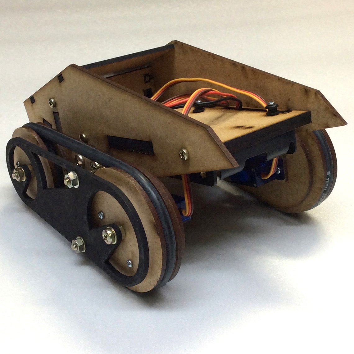 Tracked Robot Kit Easybugds in MDF - PDF Templates for Laser Cutting - Etsy