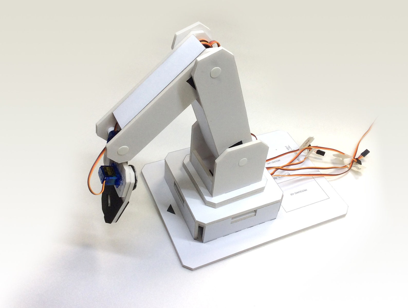 Robotic Arm DIY With Foamcore- PDF Templates for Printing - Etsy