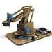 MDF Robotic Arm With Magnetic Gripper - PDF Templates for Laser Cutting ...
