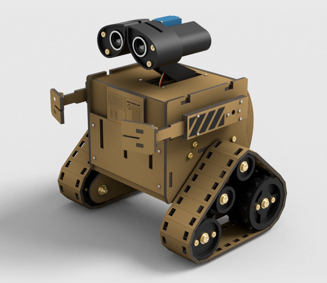 MDF Wall-E Style Robot para Arduino Laser Cut Vector Files - Etsy España