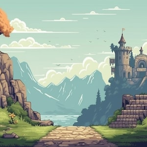 20 Mine Themed 2D RPG Pixel Art Backgrounds (digital Art) - Etsy