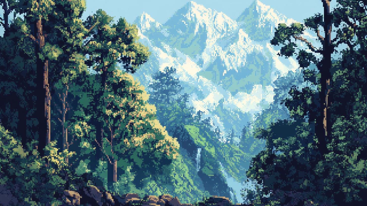 54 Forest Themed 2D RPG Pixel Art Backgrounds | Many Scenes Forest ...