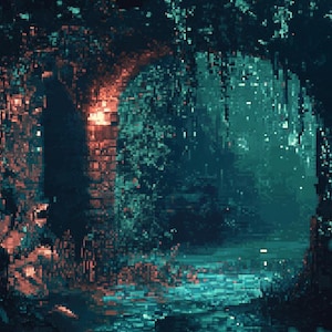 54 Forest Themed 2D RPG Pixel Art Backgrounds (PNG Digital Download) - Etsy