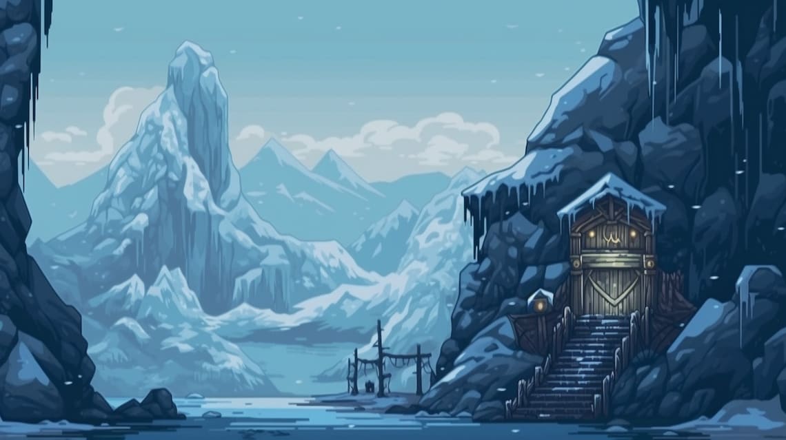 20 Mine Themed 2D RPG Pixel Art Backgrounds (digital Art) - Etsy