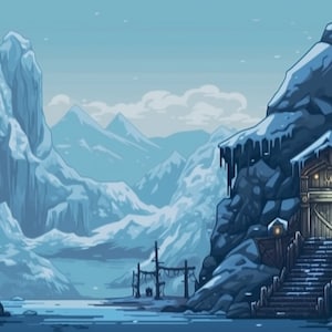 20 Mine Themed 2D RPG Pixel Art Backgrounds (digital Art) - Etsy