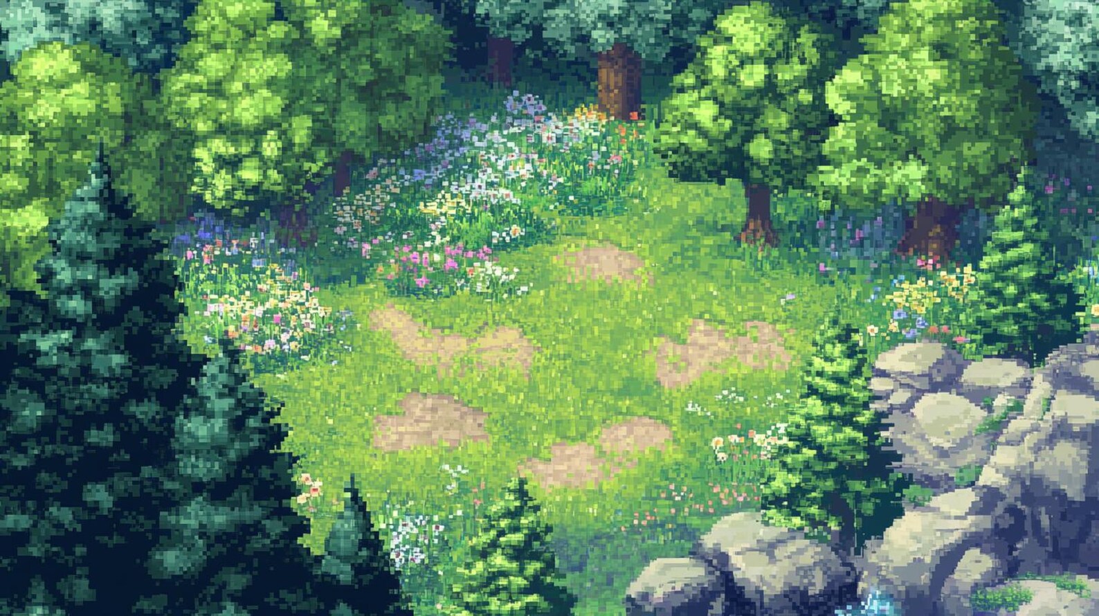 54 Forest Themed 2D RPG Pixel Art Backgrounds | Many Scenes Forest ...