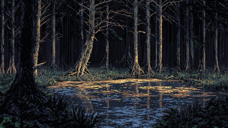 54 Forest Themed 2D RPG Pixel Art Backgrounds (PNG Digital Download) - Etsy