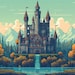 20 Castle Themed 2D RPG Pixel Art Backgrounds | Castle Pixel Art ...