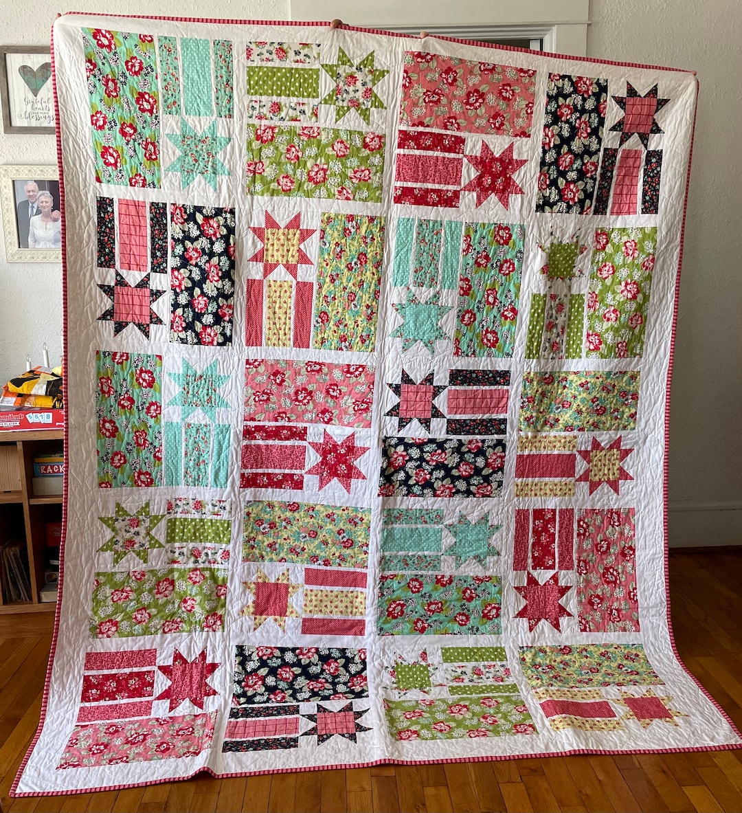 Constance Handmade Quilt - Etsy