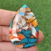 Pink Spiny Oyster Copper Turquoise Cabochon 30x49mm Pink Spiny Oyster ...
